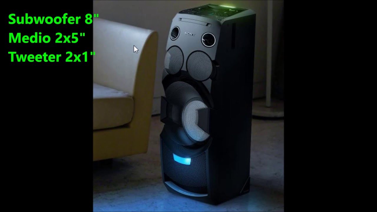 Sony mhc v7d - YouTube