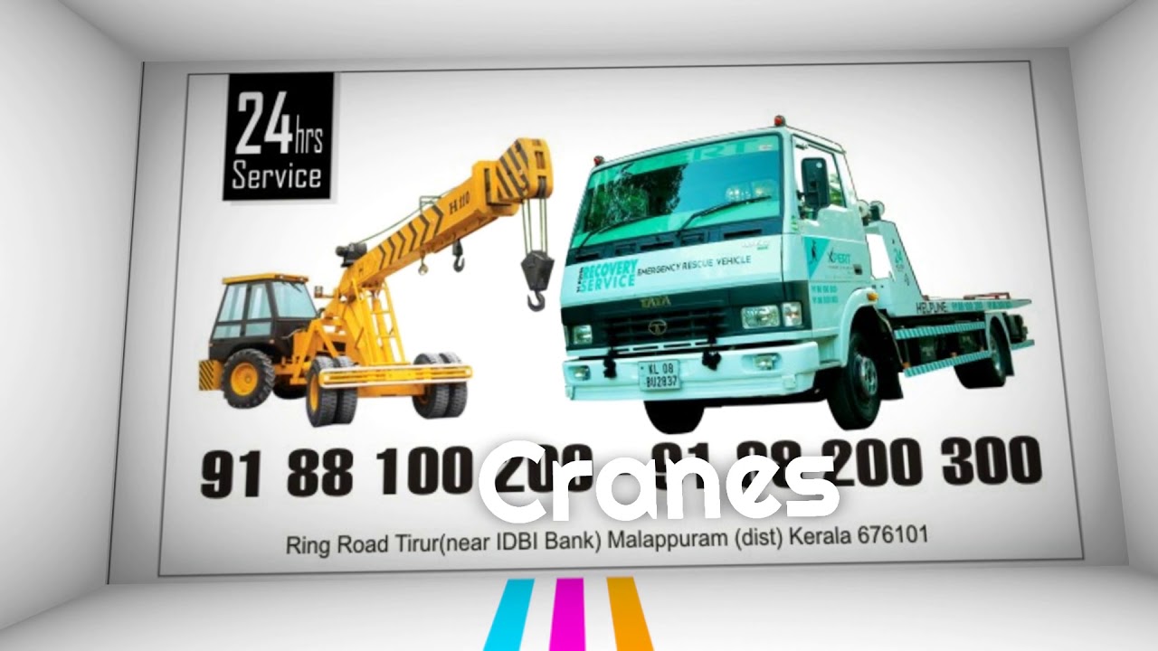Xpert Crane & recovery service - YouTube