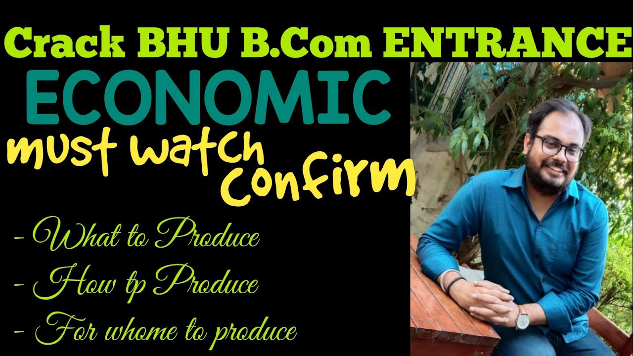 Central Problem Of A ECONOMY YouTube Central Problem Of A ECONOMY YouTube