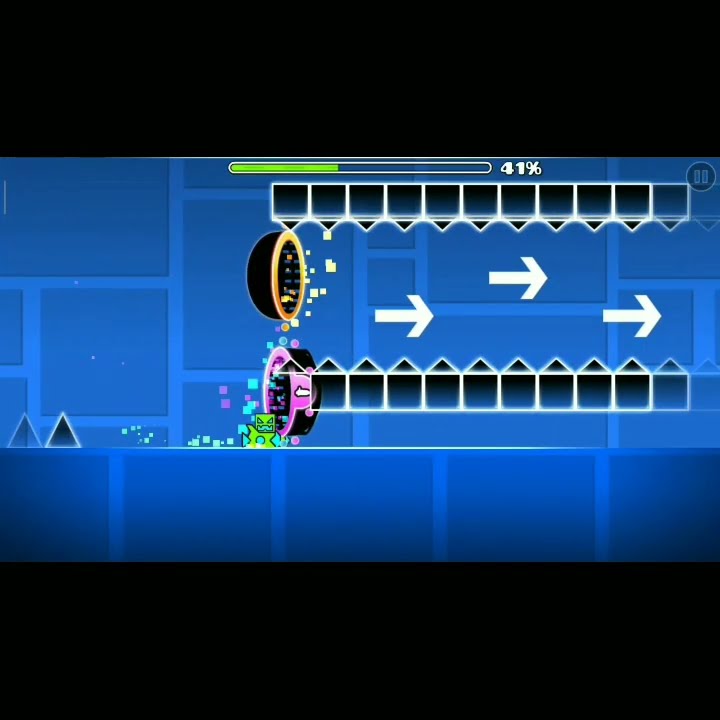 Geometry dash INSANE LEVEL 😡#shorts - YouTube