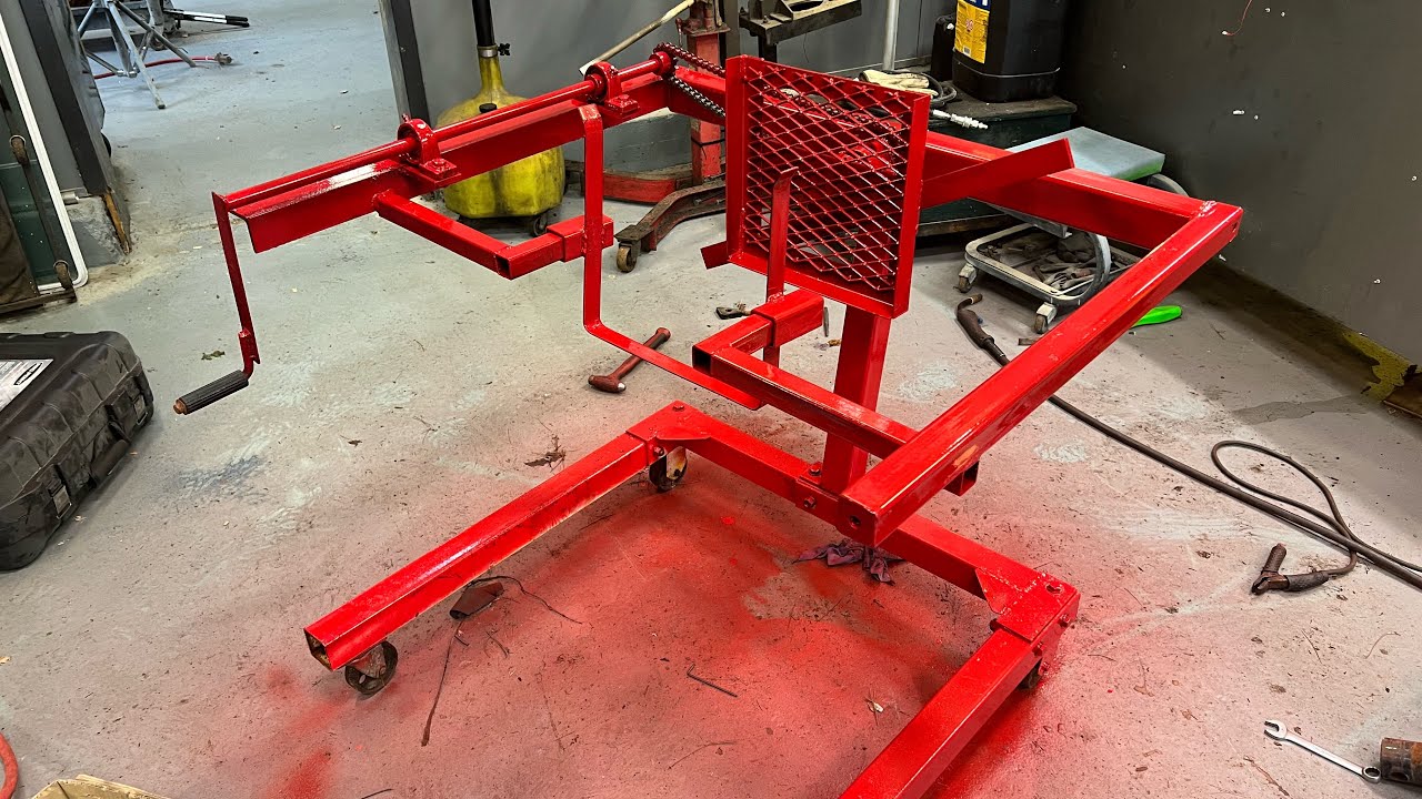 Homemade firewood bundler - YouTube