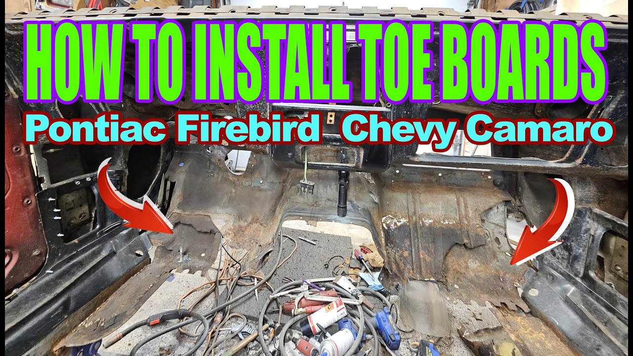How to install TOE BOARD on a First Generation F Body Cars - Pontiac ...
