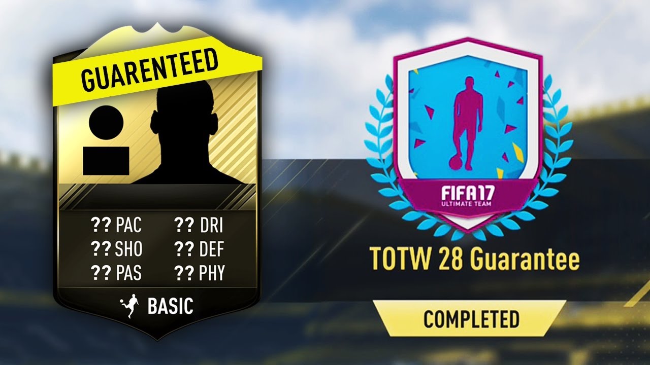 TOTW 29 GUARANTEE SBC! (CHEAPEST METHOD & COMPLETED) (FIFA 17 Ultimate ...