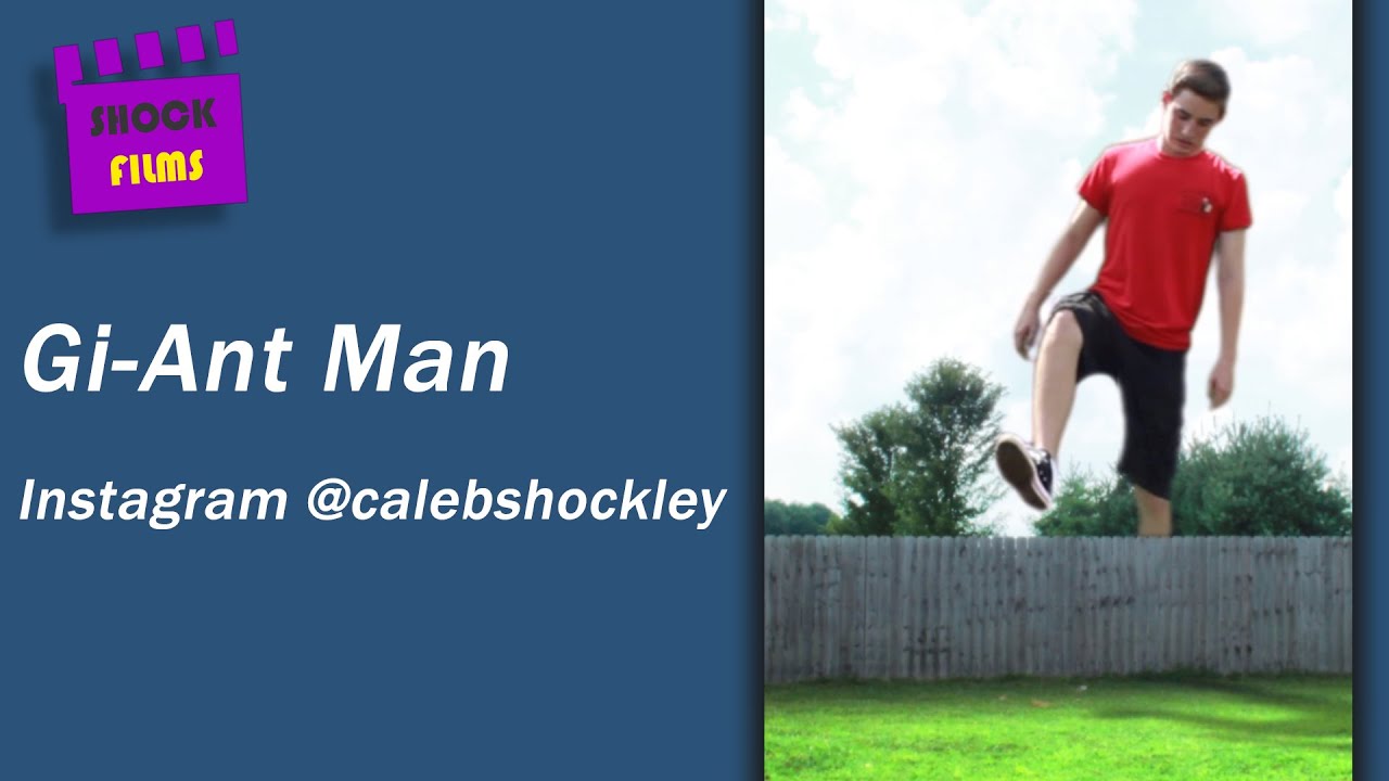 Caleb Shockley Instagram: Gi-Ant Man - YouTube