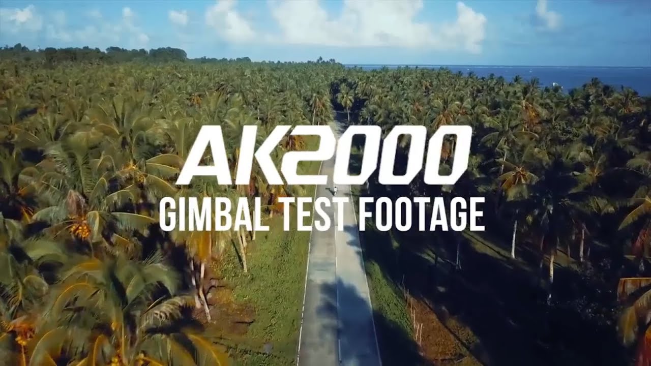 QUICK TEST of AK2000 GIMBAL | FeiyuTech - YouTube