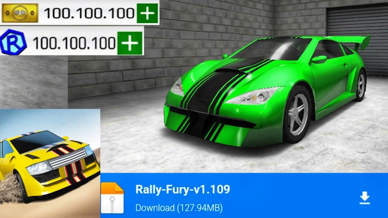 RALLY FURY APK MOD DINHEIRO INFINITO 1.109 (ATUALIZADO 2023) - YouTube