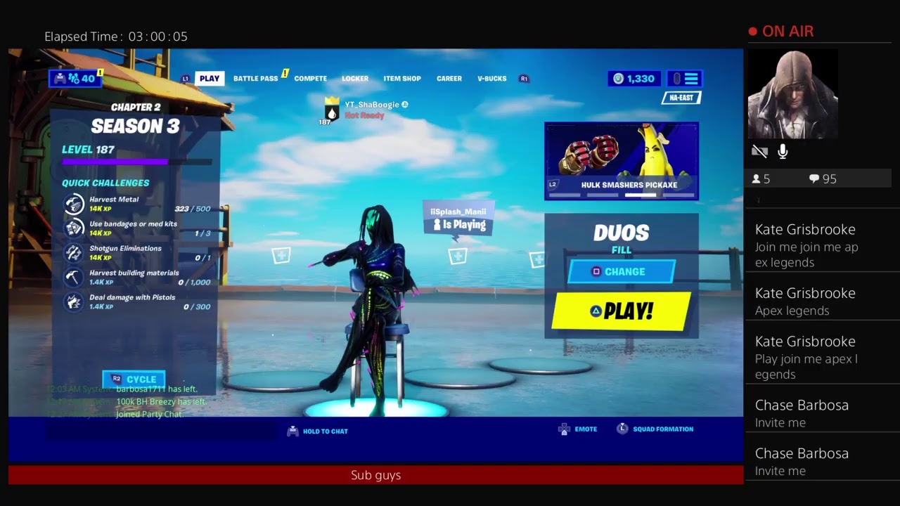 YT_ShaBoogie's Live PS4 Broadcast - YouTube