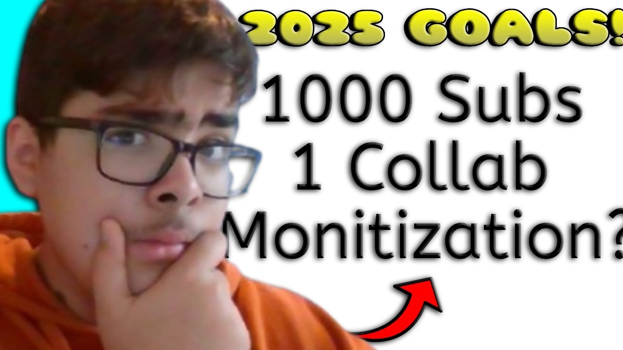 My YOUTUBE GOALS for 2025! - YouTube