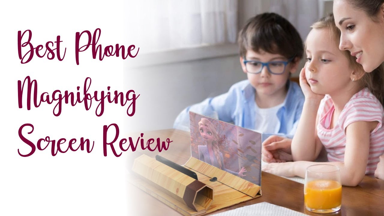 Best Phone Magnifying Screen Review - 3D Cell Magnifier Mobile Enlarger ...