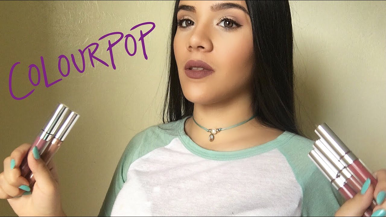 ColourPop Ultra Matte Lip: Chi, Beeper, StingRaye, Lumiere 2, Bumble ...