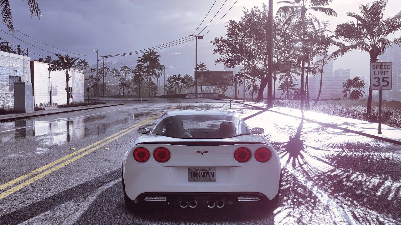 Need For Speed Heat Chevrolet Corvette C6 Z06 test drive ...