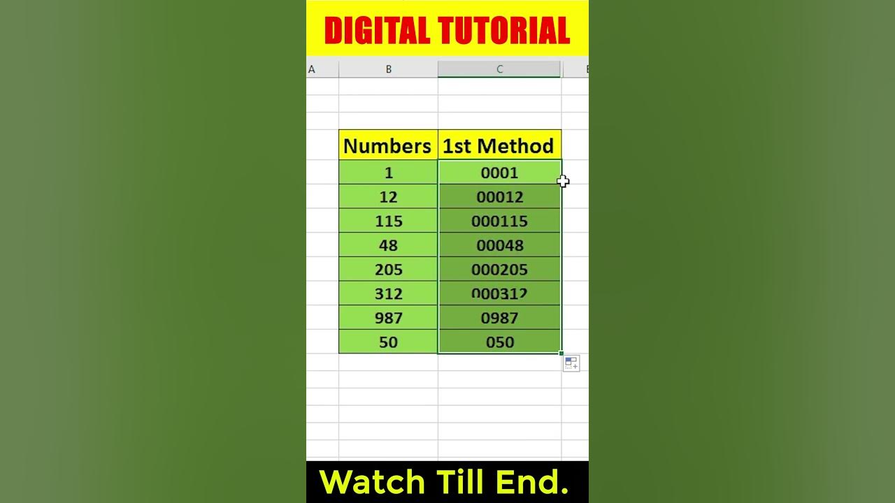 The Secret To Perfectly Formatted Data How To Add Zero Before Numbers In Excel Like A Pro YouTube the-secret-to-perfectly-formatted-data-how-to-add-zero-before-numbers-in-excel-like-a-pro-youtube