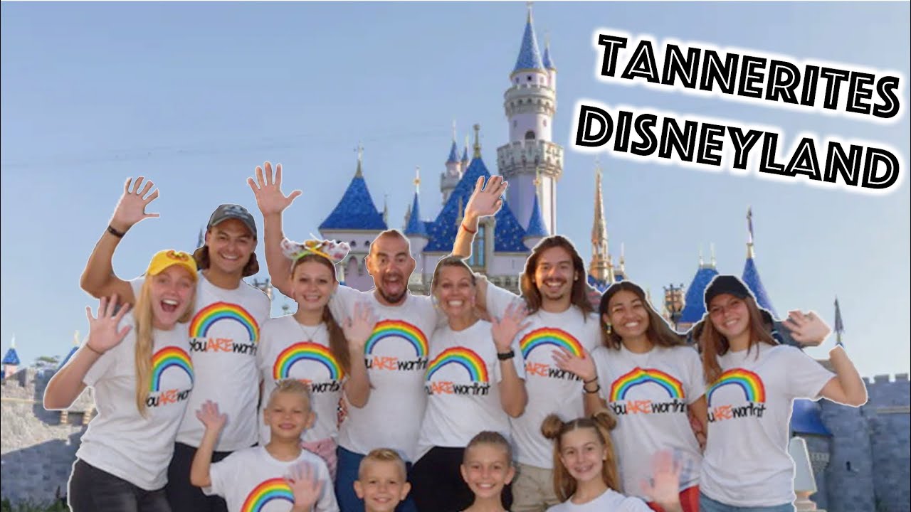 Family Vacation with THE TANNERITES!! In Disneyland!! - YouTube