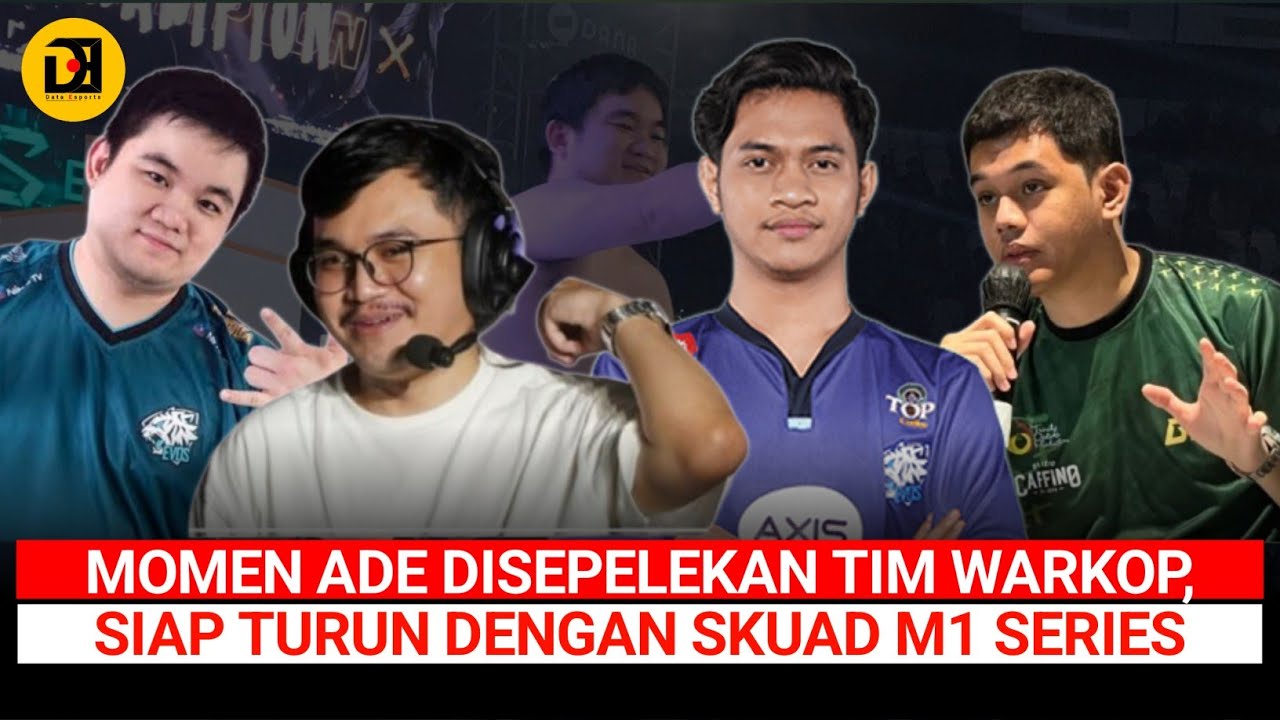 MAS ADE DISEPELEKAN TIM KOMUNITAS, TANTANG BALIK TURUNKAN SKUAD M1 EVOS ...