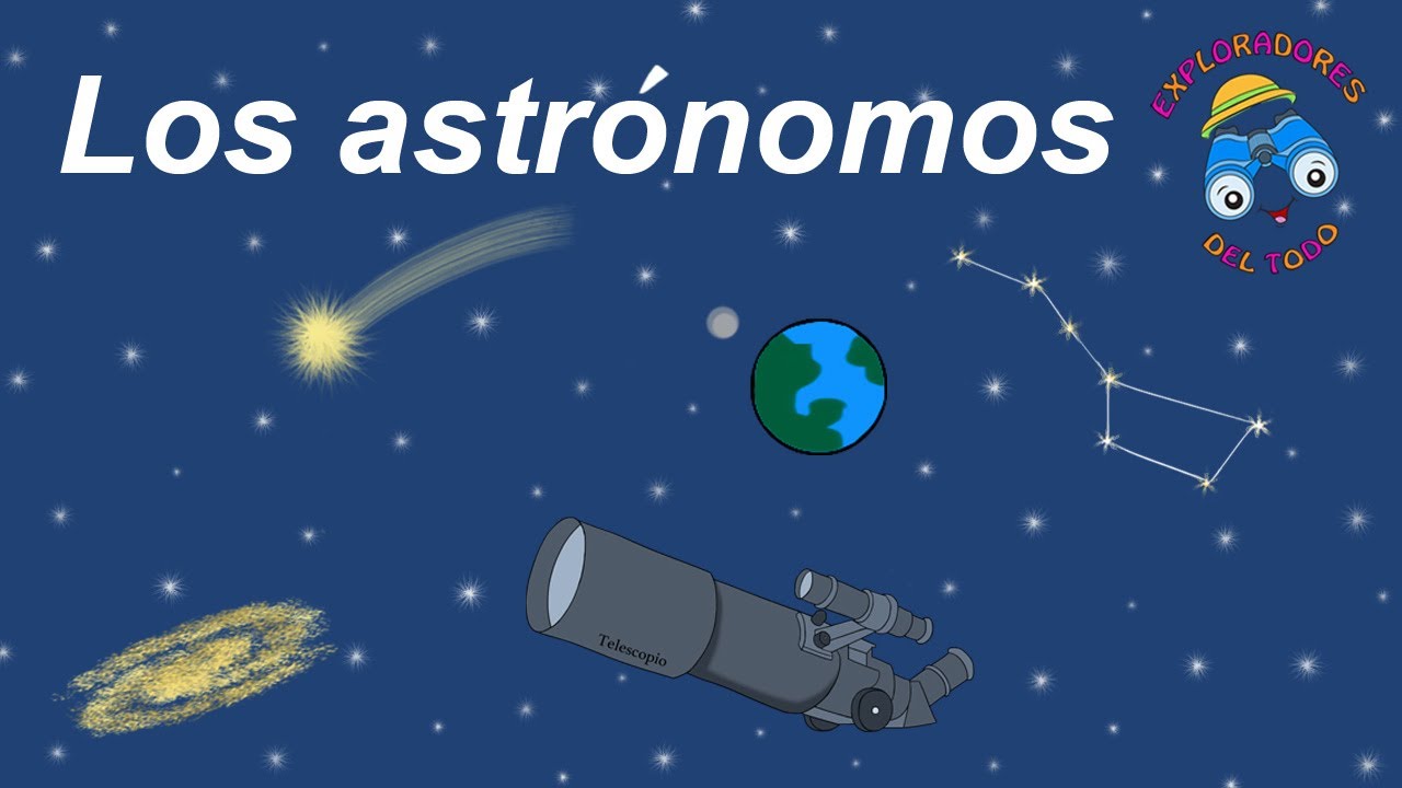 Los Astrónomos, profesión | Videos para niños - YouTube