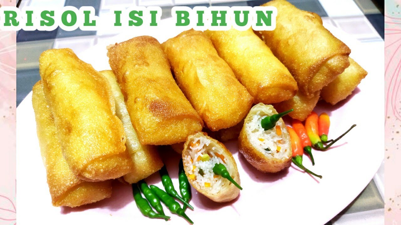 RESEP RISOL ISI BIHUN | Jajanan Kampung yang selalu di cari | Bisa ...