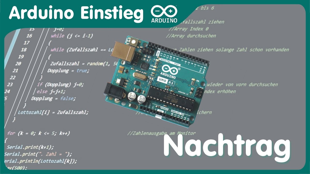 Update zum Arduino Einstiegskurs - Kontakte entprellen ...
