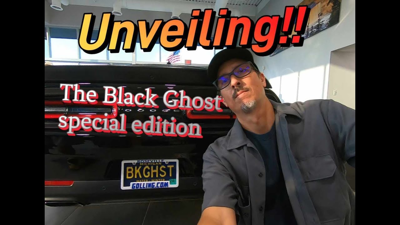 The Black Ghost special edition unveiling party 8-11-23 - YouTube