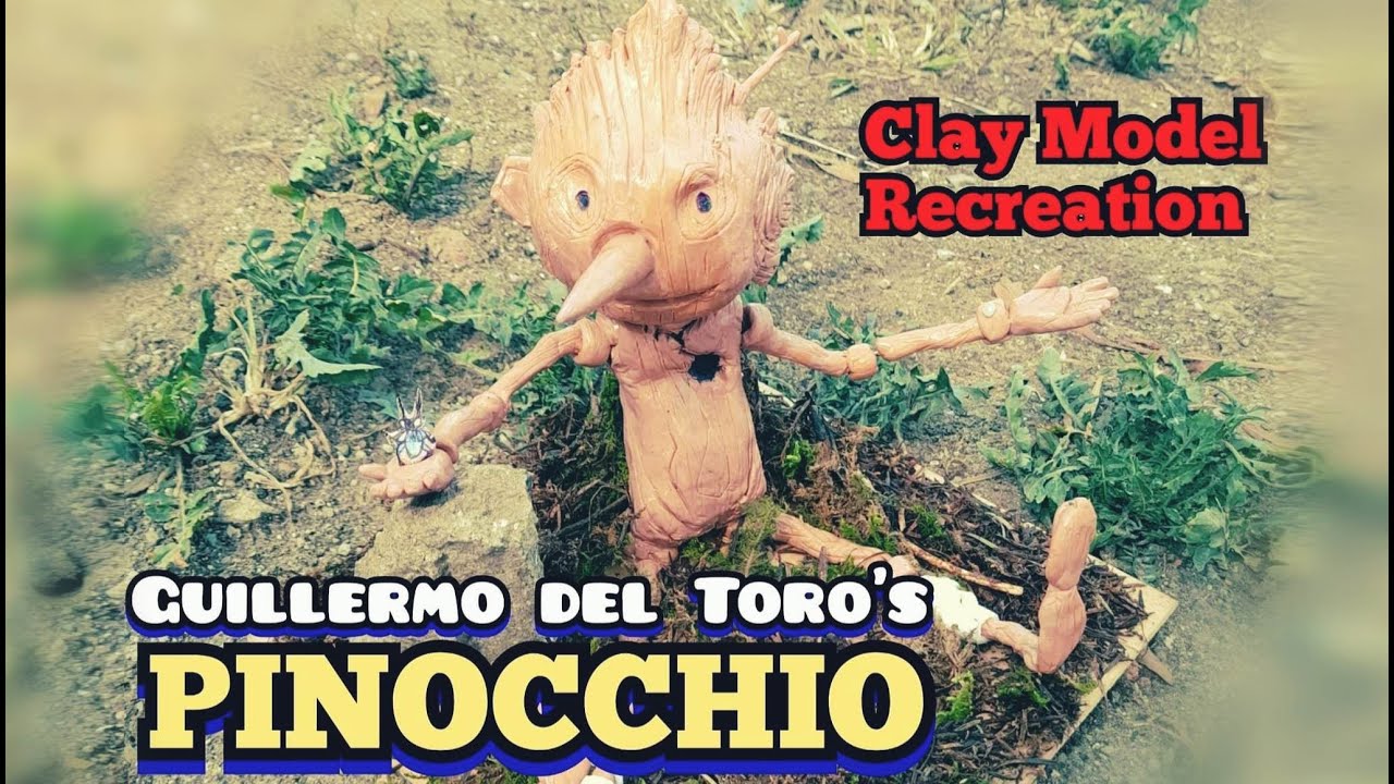 Recreando Modelo de Pinocho con Plastilina | GUILLERMO DEL TORO'S ...