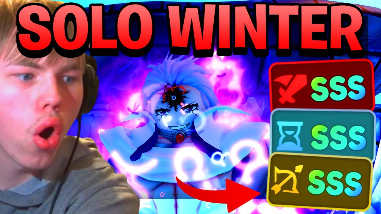 Can *UNIQUE* Dark Mage Solo Winter Event In Anime Adventures... (INSANE ...