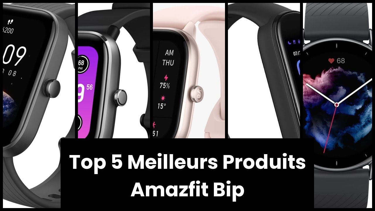 Amazfit bip: Top 5 Meilleurs Produits Amazfit Bip 💥 - YouTube