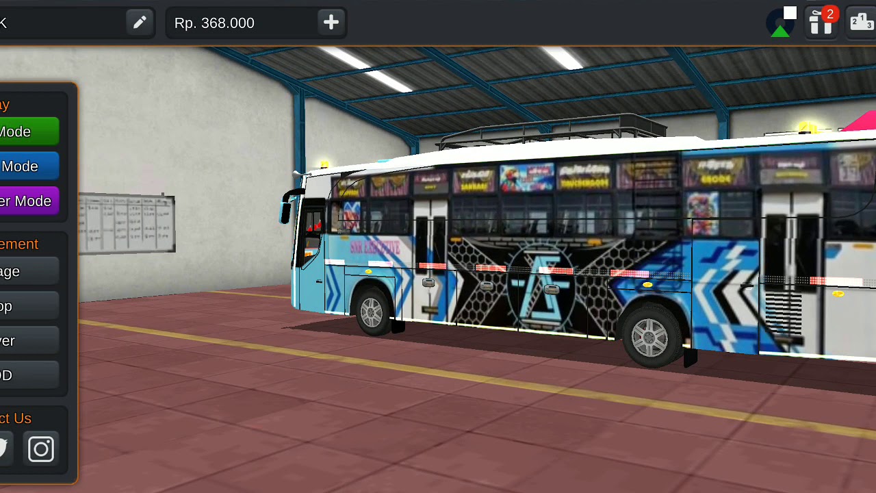 # Bus simulator Indonesia Tamil Nadu livary#SNR...bus - YouTube