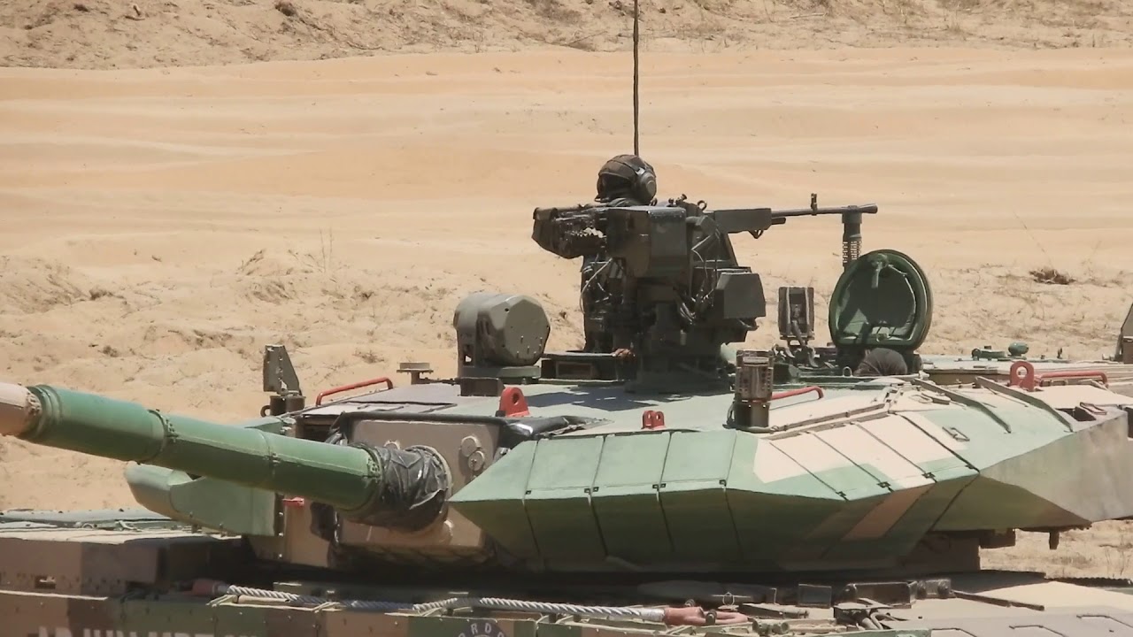 Arjun MkII MBT turret closeup - YouTube