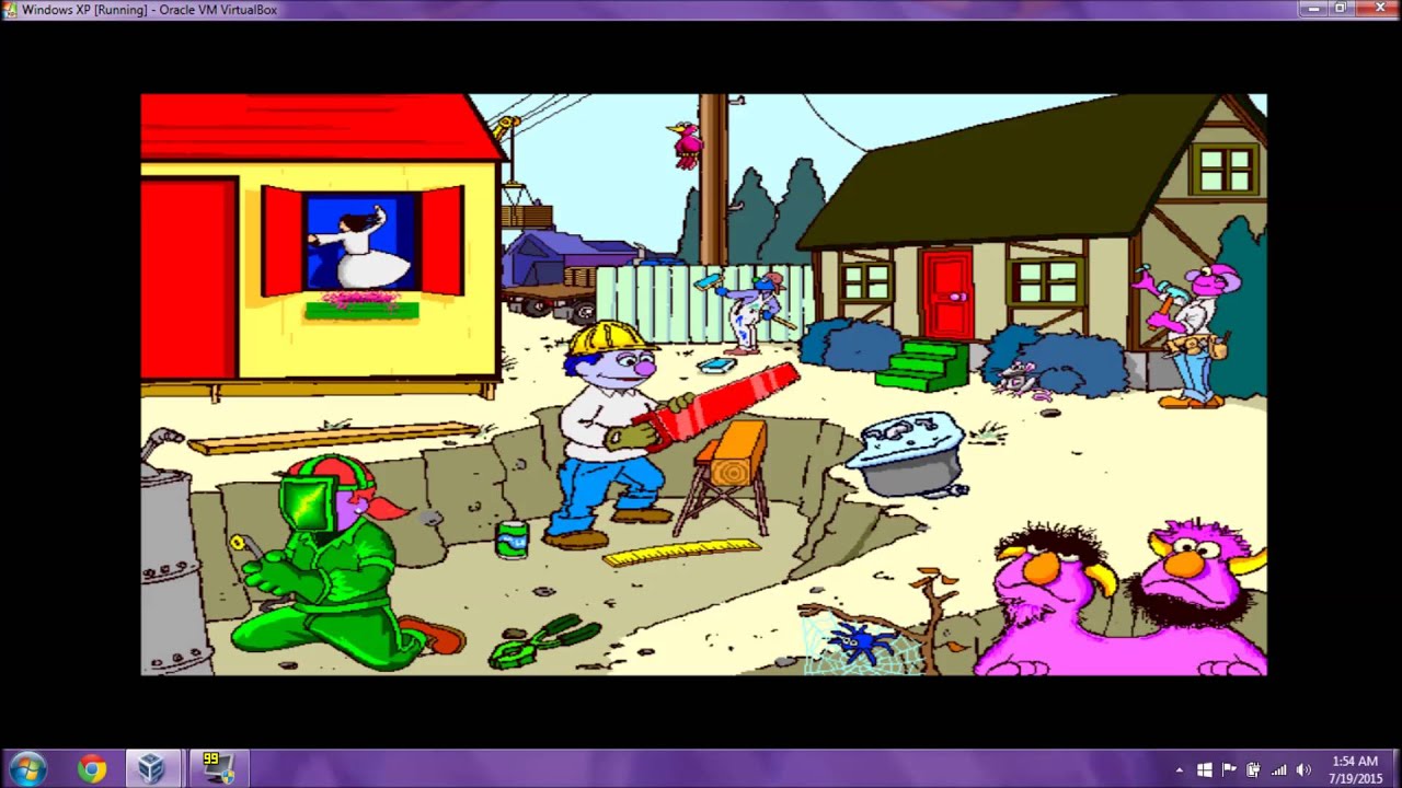 Sesame Street: Let's Make a Word! (Two-Headed Monster on the Building ...