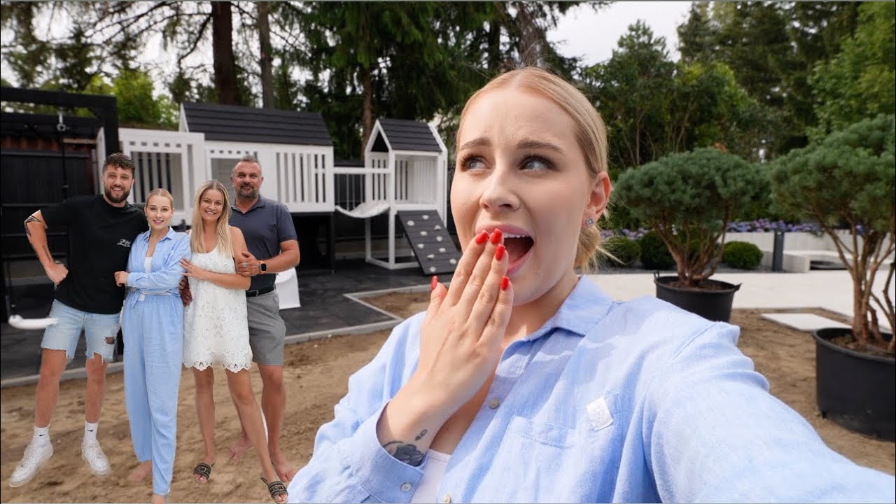 VLOG : PRZYLECIAŁA CIOCIA Z AMERYKI!🇺🇸PLAC ZABAW DLA CHARLI! ️ ...