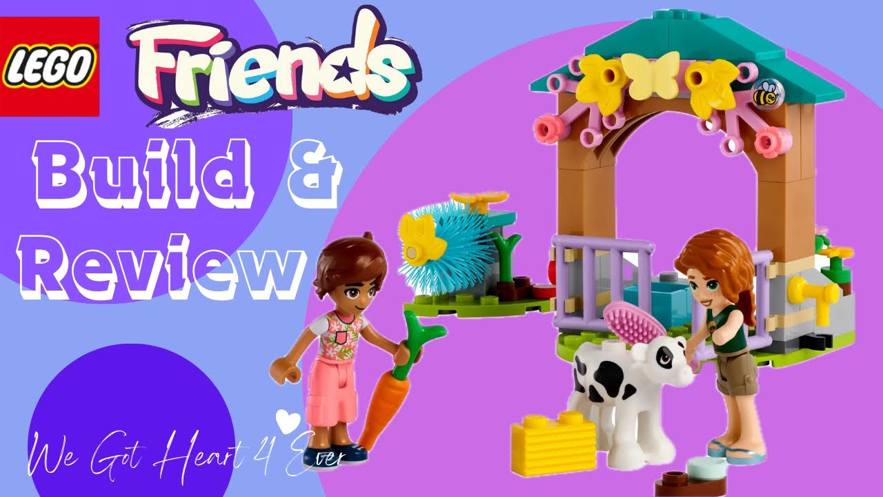 New Lego Cow! Fun Build in Lego Friends 2024 Autumn baby cow shed Build ...