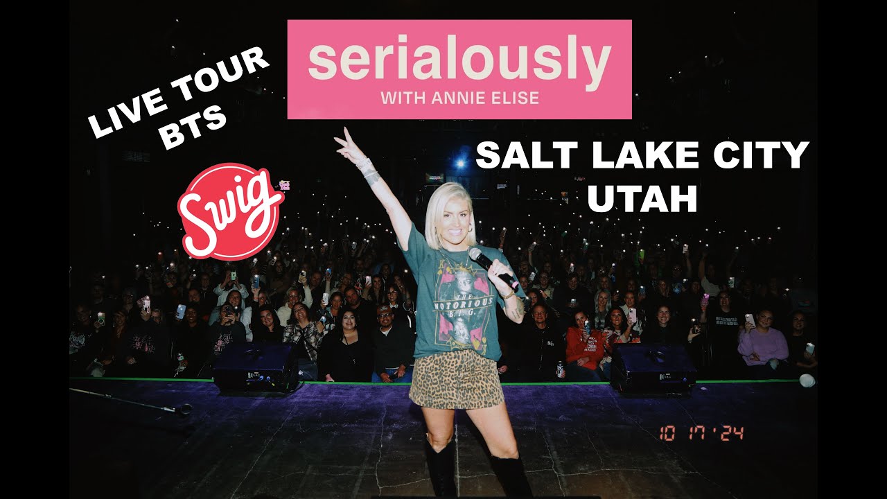 Serialously Live Tour & Swig Adventure I Salt Lake City, Utah - YouTube