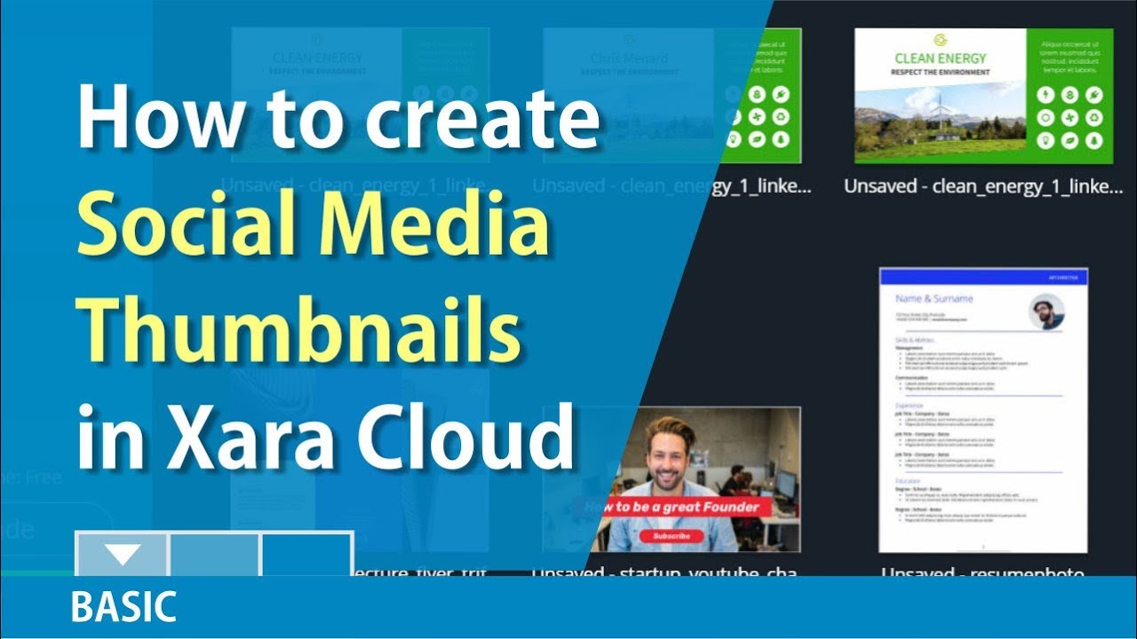 Xara Cloud: Create social media post thumbnails with Xara by Chris ...