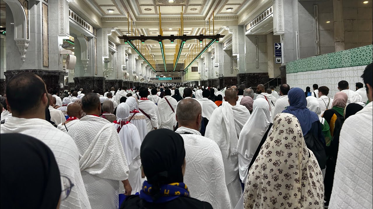 Live Sai bukit Sofa dan bukit Marwa - YouTube