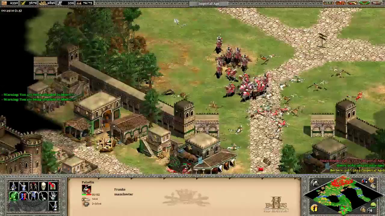 AOE2 - Battle of Tours - YouTube