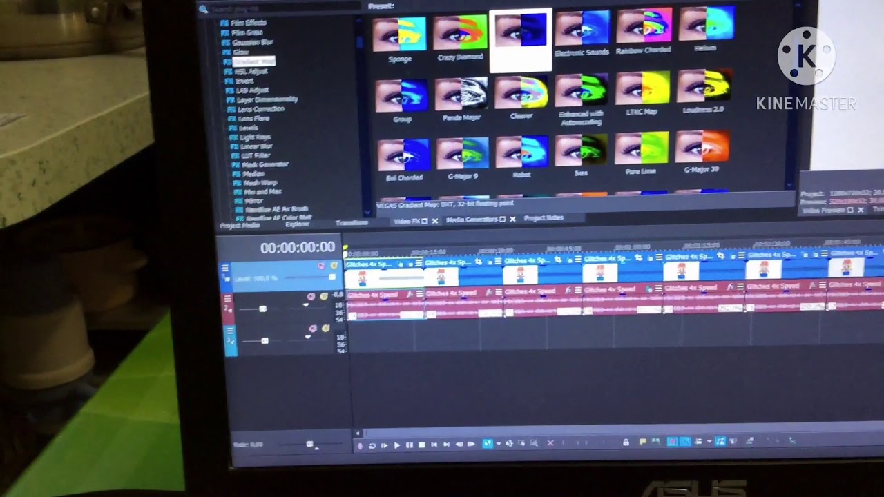 How to make Center Effects AHVM750 Version on Sony Vegas Pro 17 - YouTube