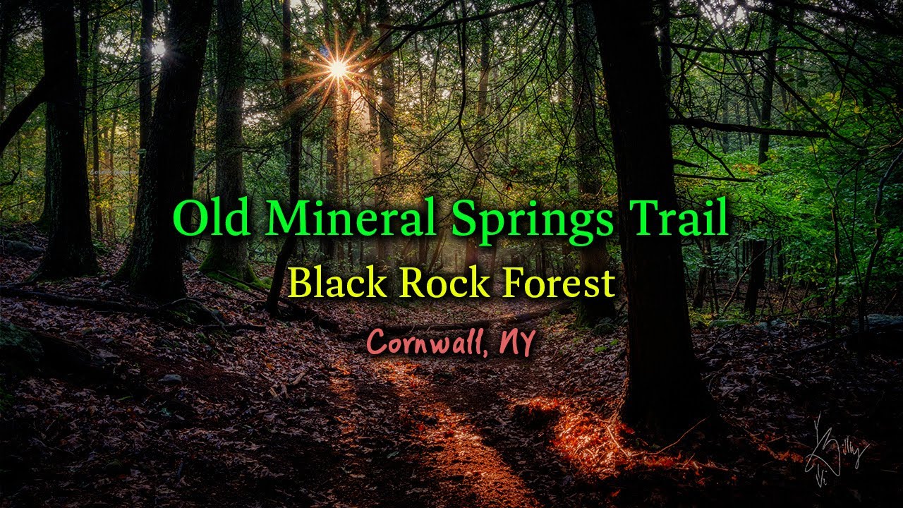 Mineral Springs Falls and Jupiter Rock in Black Rock Forest, Cornwall ...