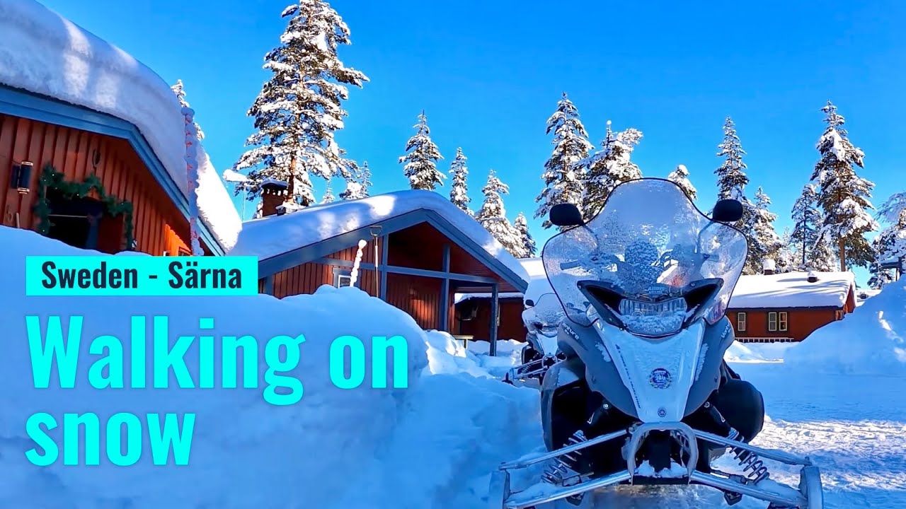 4k walking on snow | Walking tour in Sweden - Särna | 🇸🇪 - YouTube