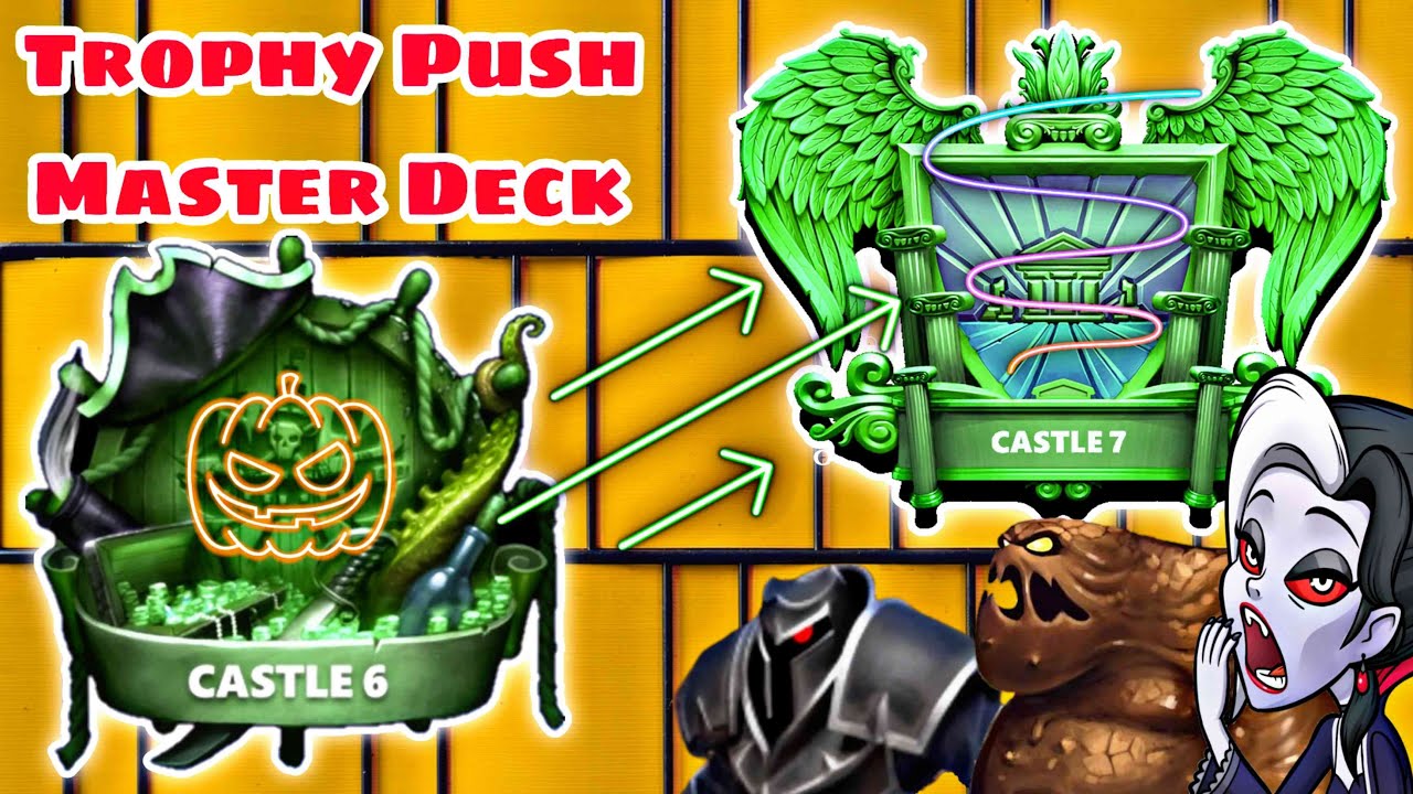 castle 6 to castle 7 🔥 super deck to push 🔥 without loosing 🔥 castle ...