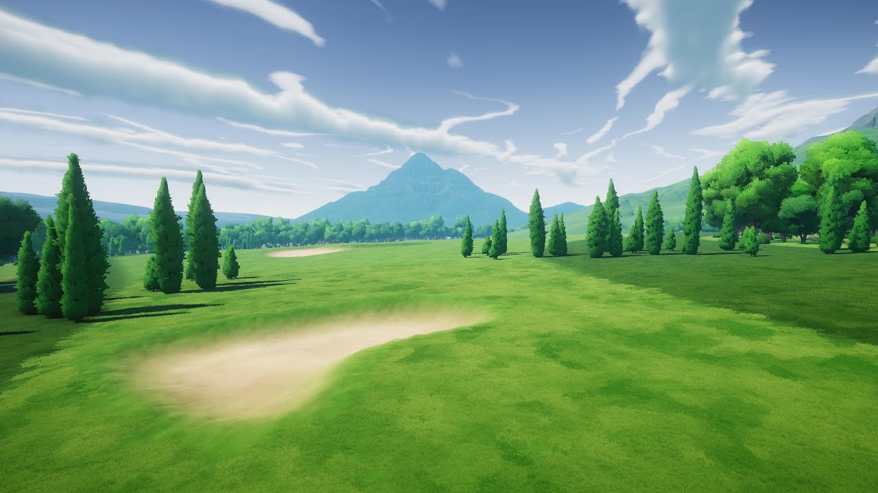 Creating a stylized Golf Course with MicroVerse in Unity - YouTube