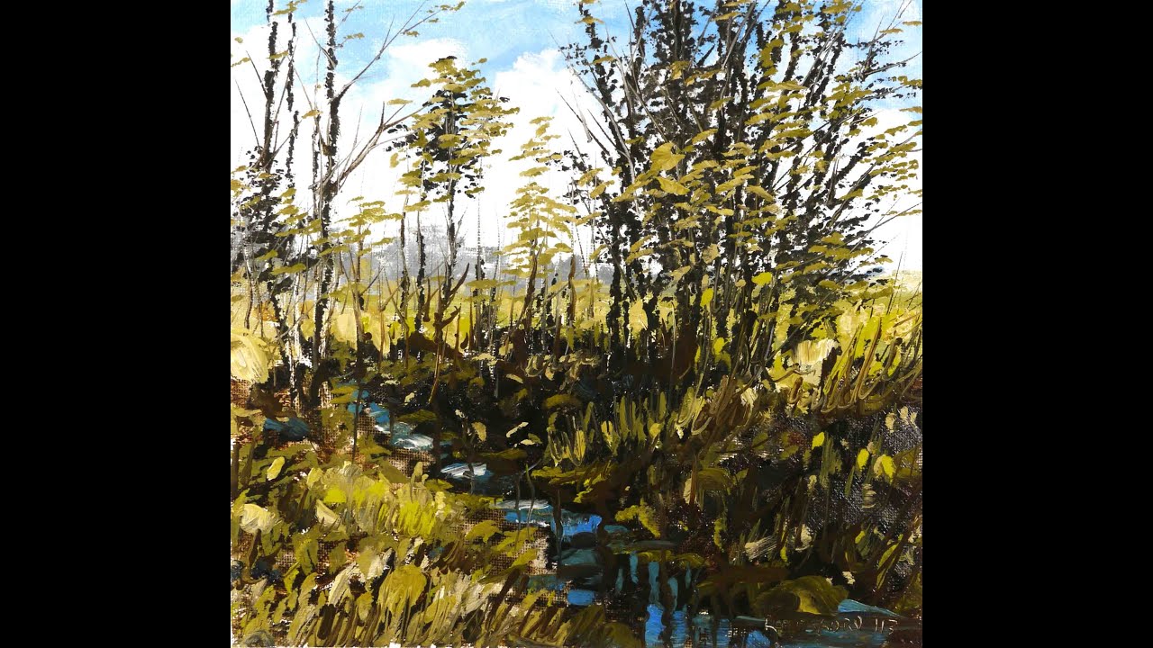 Spring Break - Time Lapse Painting - YouTube