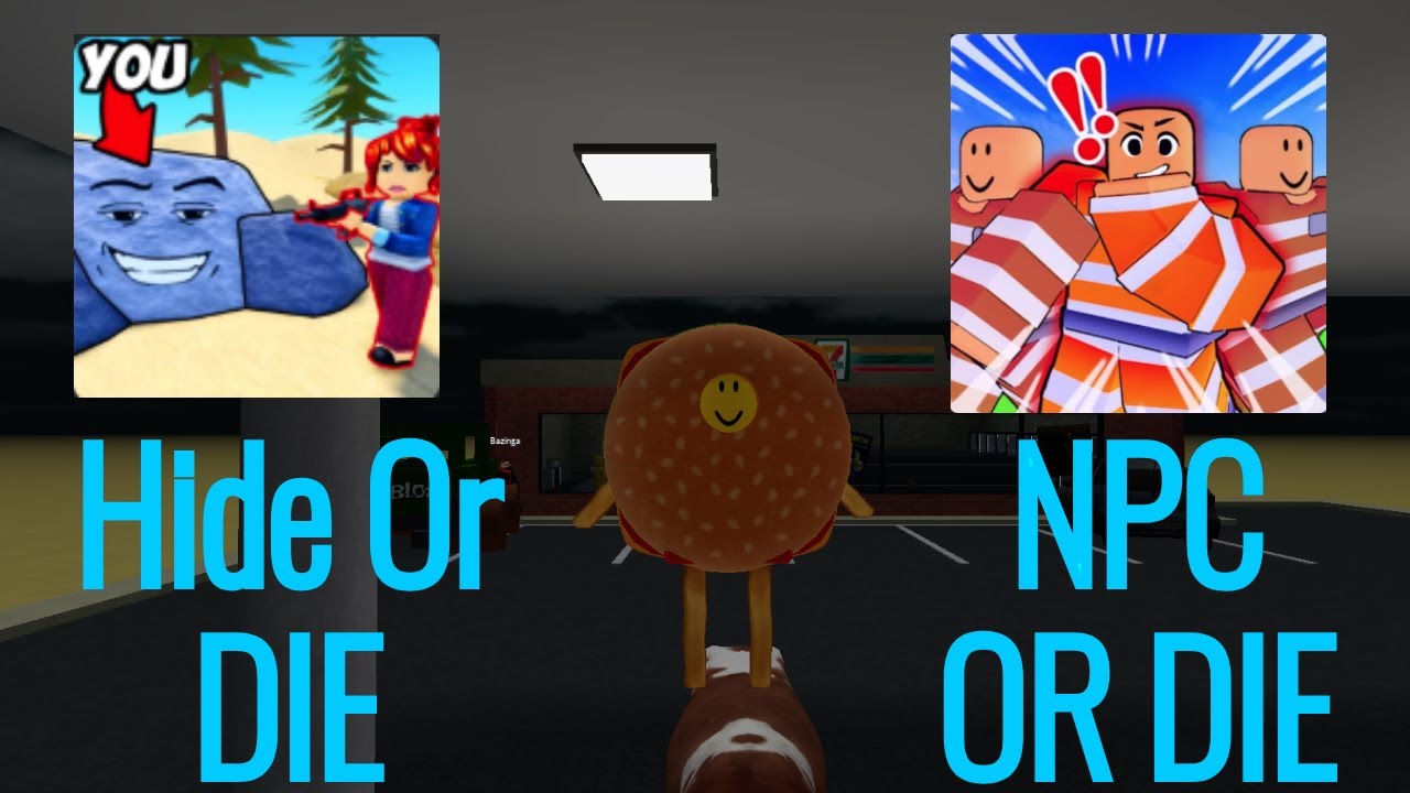 Roblox Hide Or DIE And Be A NPC or DIE 2025!!!!! - YouTube