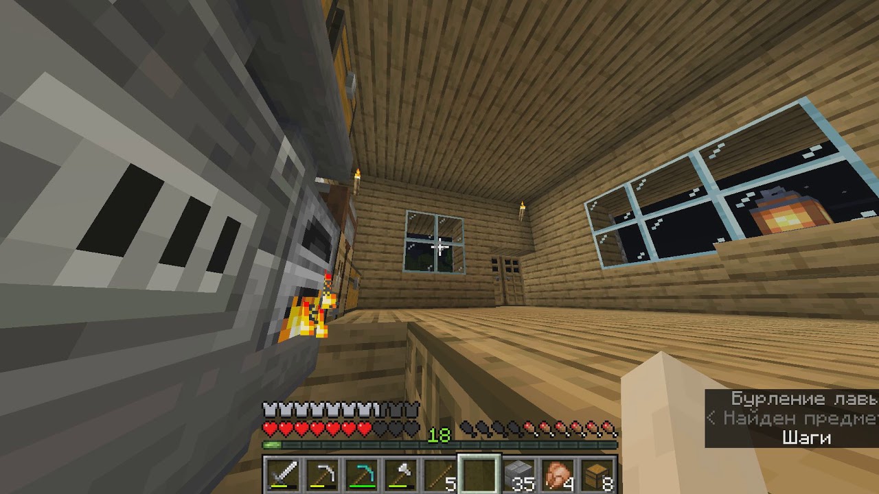 Выживание на версии 19w07a (5 серия) - YouTube