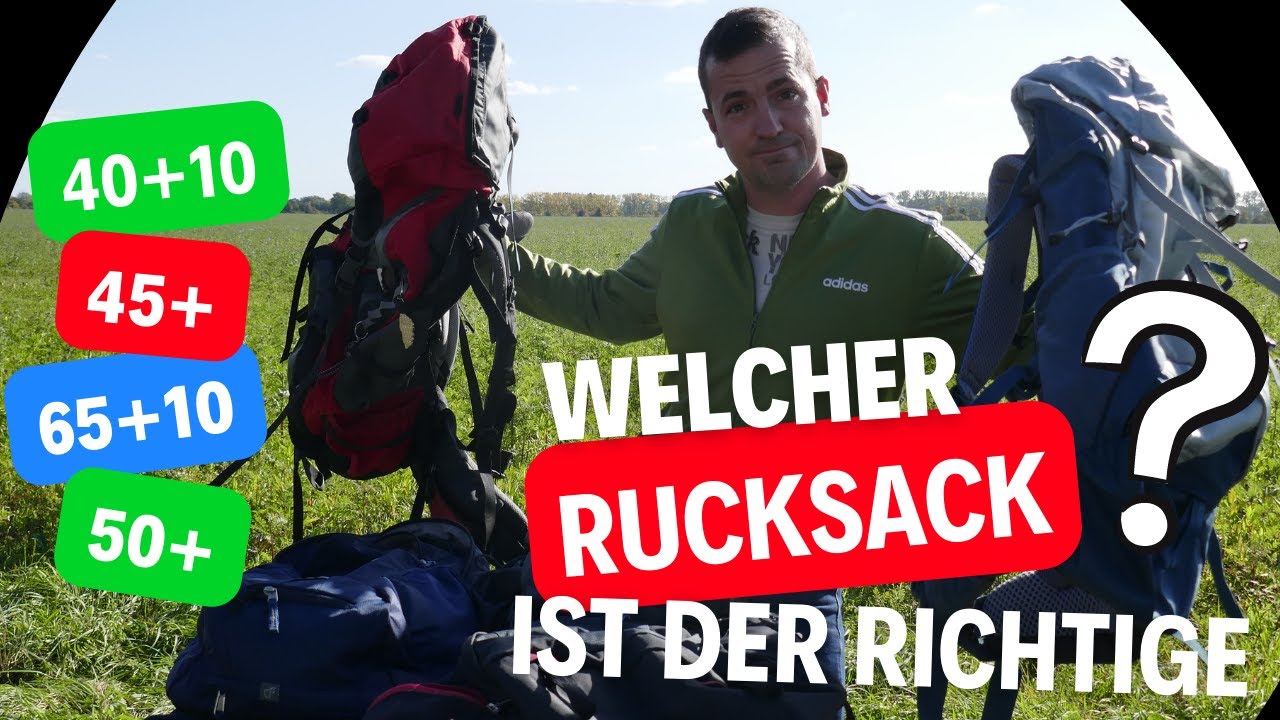 Welcher Rucksack? welche Größe? Wieviel Liter? Deuter - YouTube