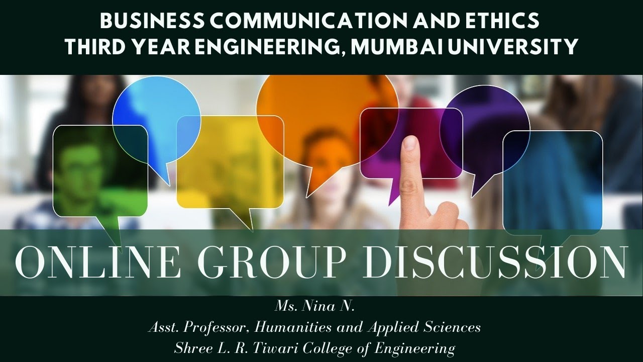 Online Group Discussion on 'Is Internet Curbing Creativity?' (IT ...