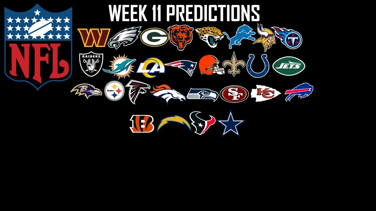 NFL WEEK 11 PICKS 2024 - YouTube