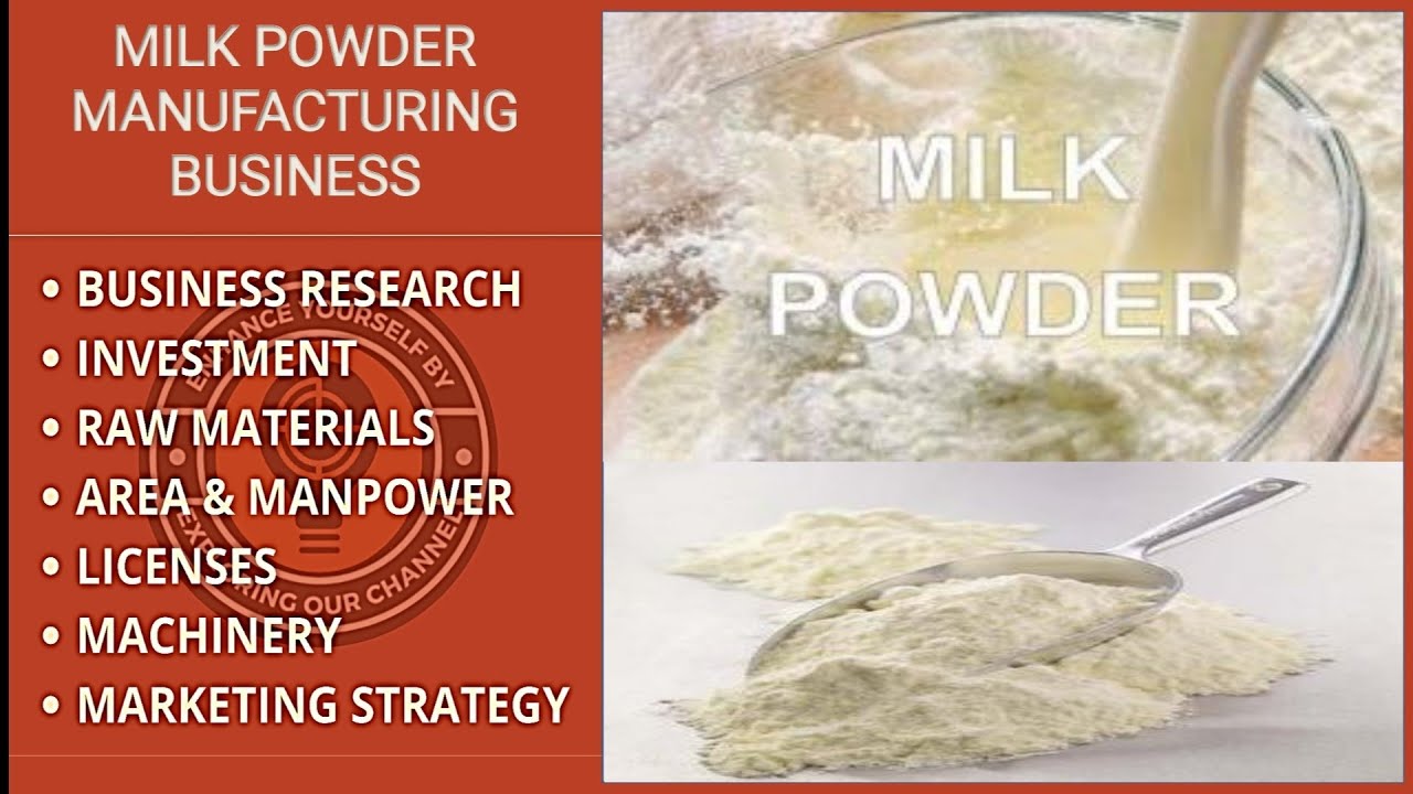 Milk Powder Manufacturing Business | Milk Powder Making Business Plan ...