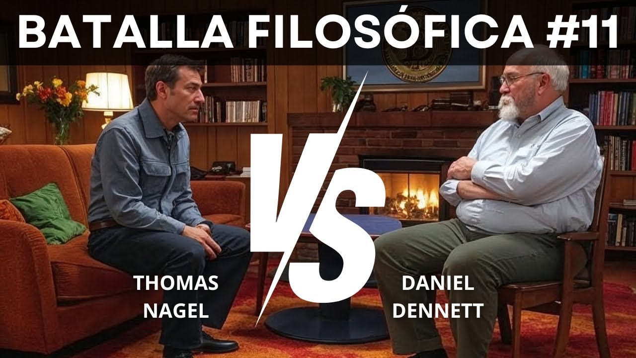 NAGEL VS: DENNETT: Entreno IA para que debatan sobre la Experiencia Humana y su Mente - YouTube