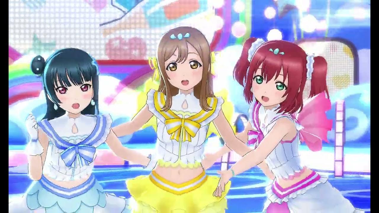Humming Friend [17:10]: Aqours (Uranohoshi) in Koi ni naritai Aquarium costume - YouTube