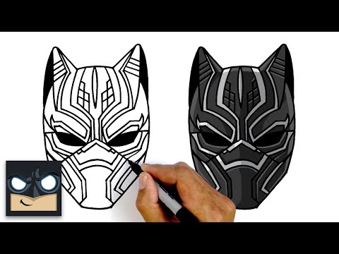How To Draw Black Panther | The Avengers