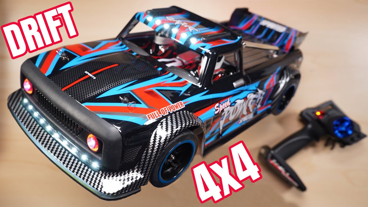 Unboxing WLTOYS 104072 Macchina da corsa Drift scala 1/10 Ready to Run ...